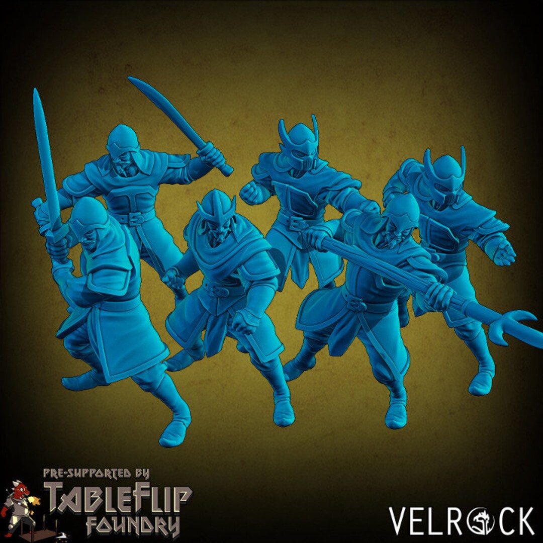 Fire Nation Soldiers (6 Variants Available) - Velrock - Etsy