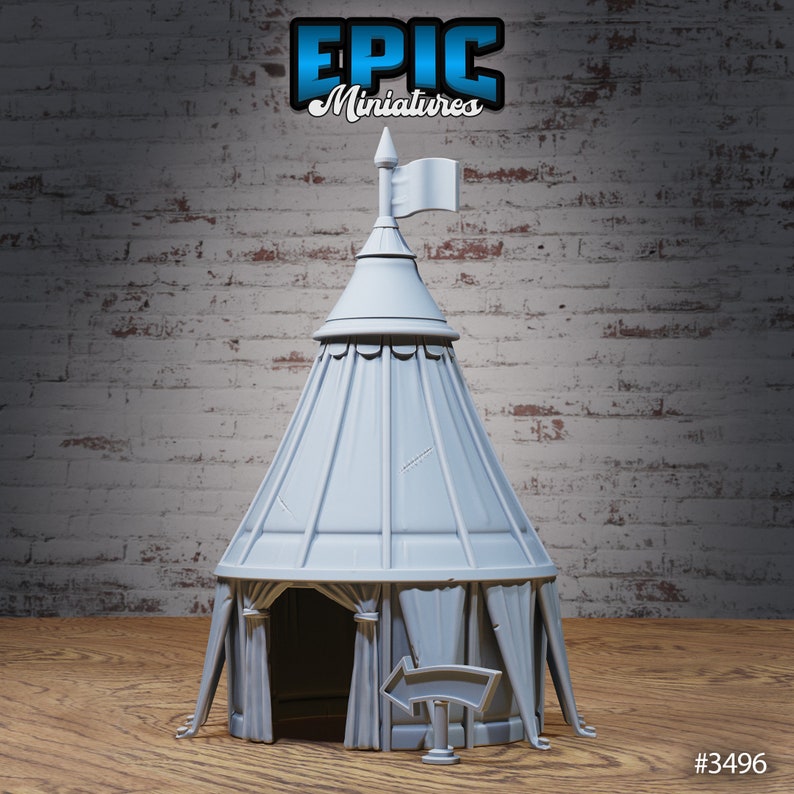 Carnival Tents, Terrain Set - Epic Miniatures - Etsy