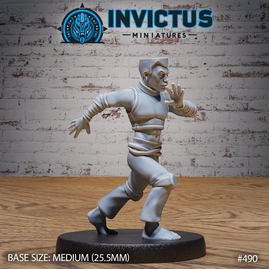 Capoeira Fighter - Invictus Miniatures - Etsy