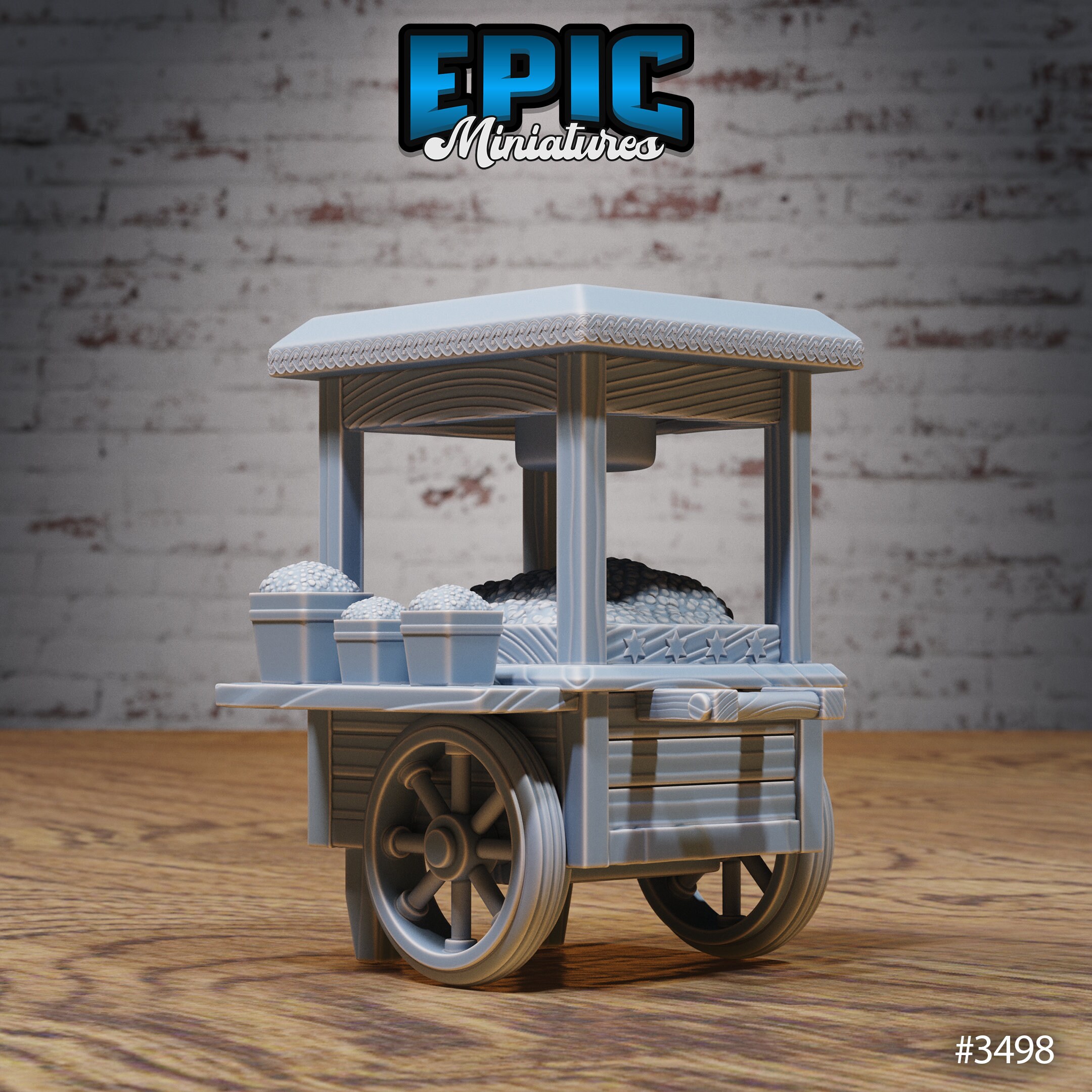 Carnival Shops, Terrain Set - Epic Miniatures - Etsy
