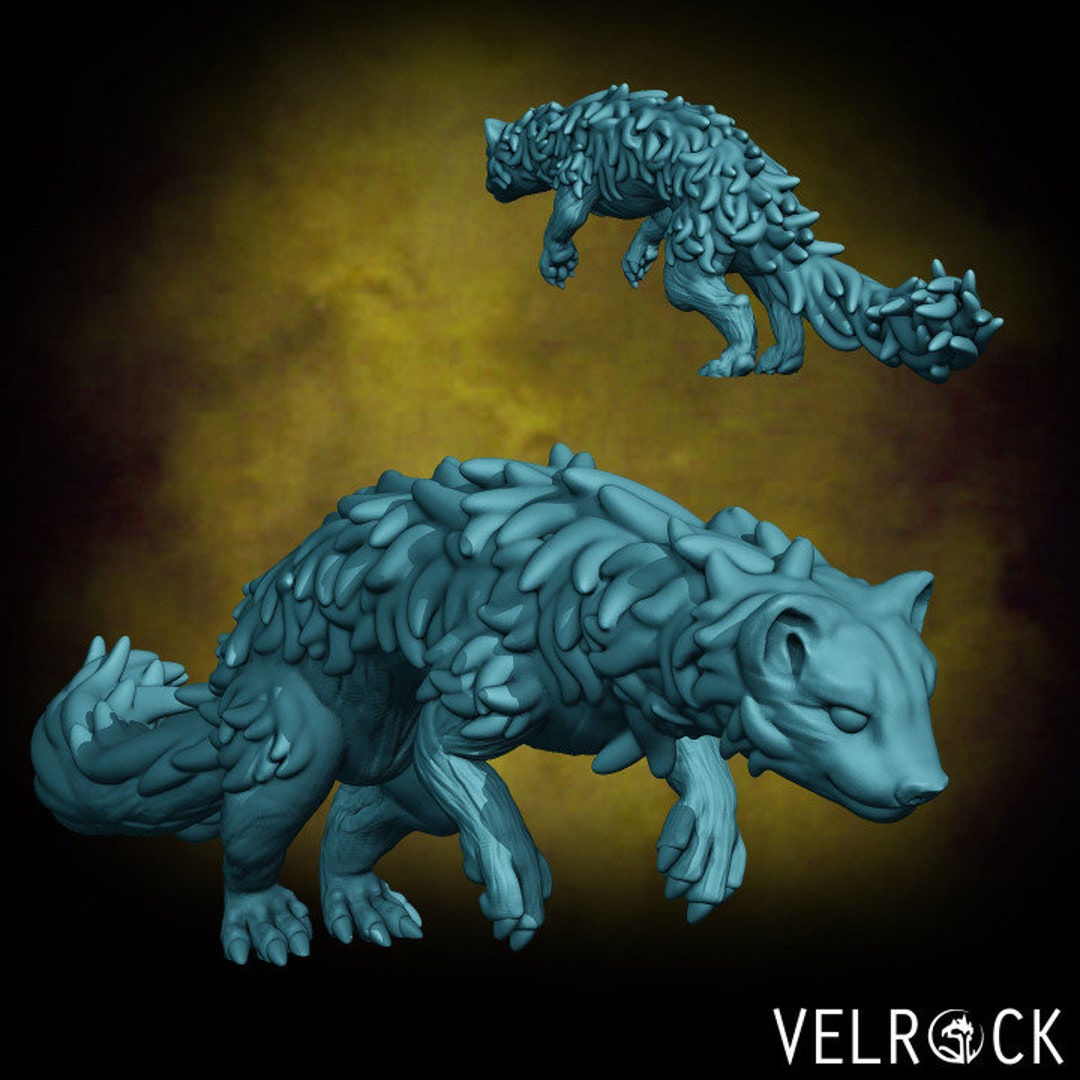 Fire Weasels (2 Variants Available) - Velrock - Etsy