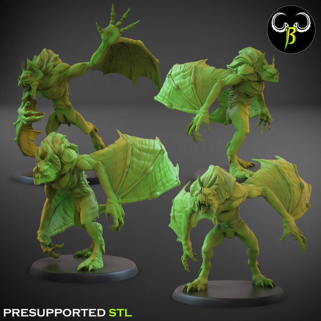 Tomb Abomination - Flying (4 Variants Available) - Clay Beast Creations ...
