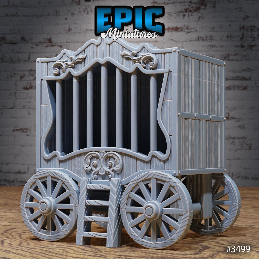 Carnival Cages, Terrain Set - Epic Miniatures - Etsy