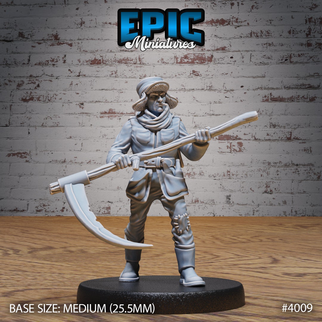 Villagers, Set 1 (4 Variants Available) - Epic Miniatures - Etsy