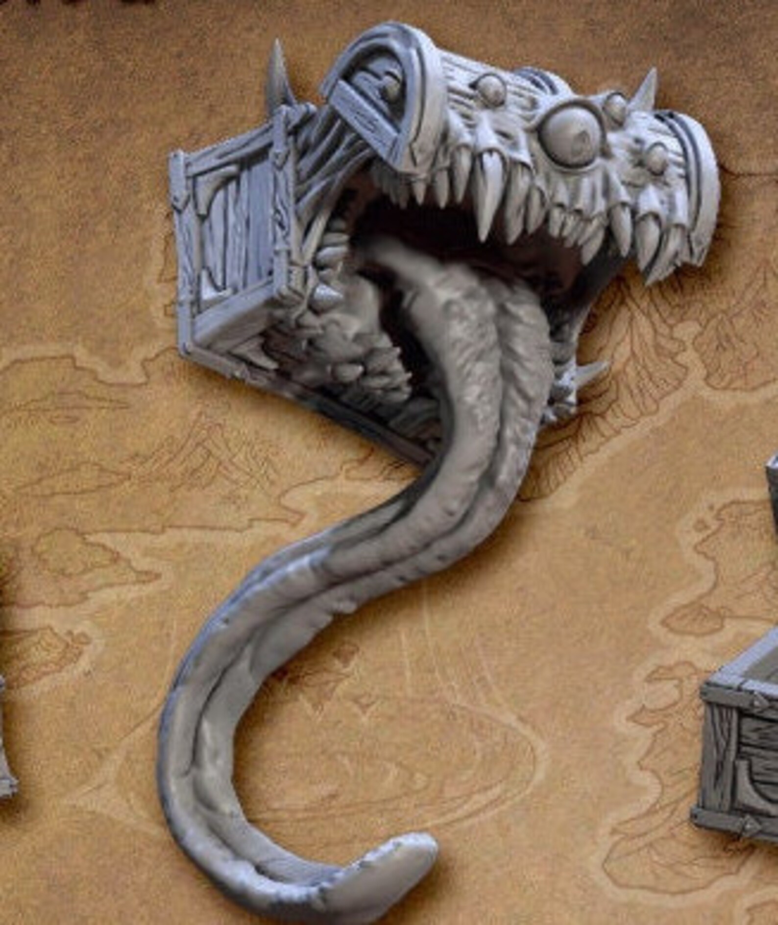 Treasure Chest Mimics 6 Variants Available Artisan Guild - Etsy