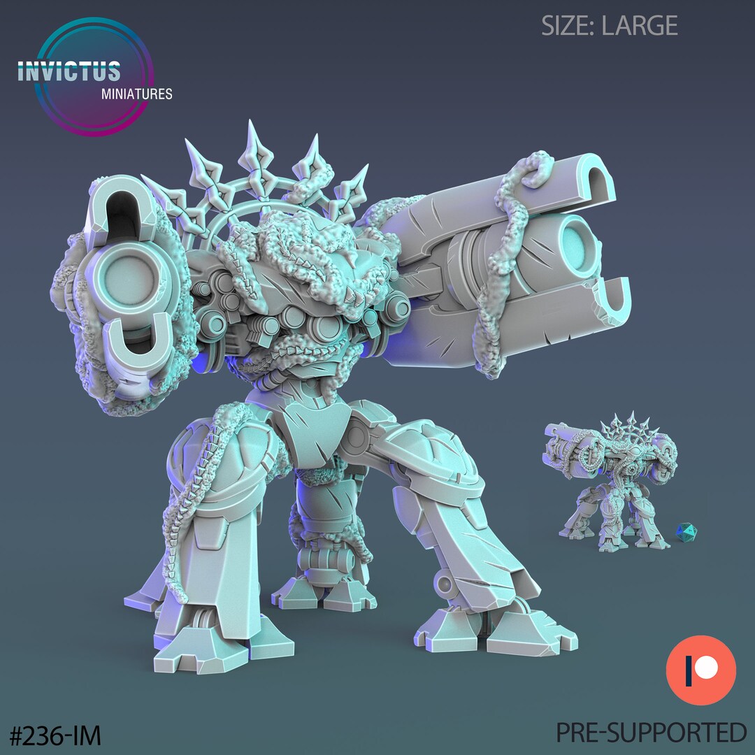 Infested War Machine (3 Variants Available) - Invictus Miniatures - Etsy