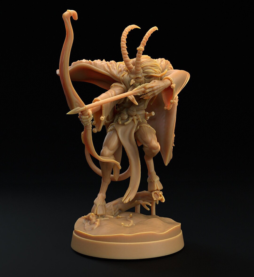 Krampus Dragon Trapper's Lodge - Etsy