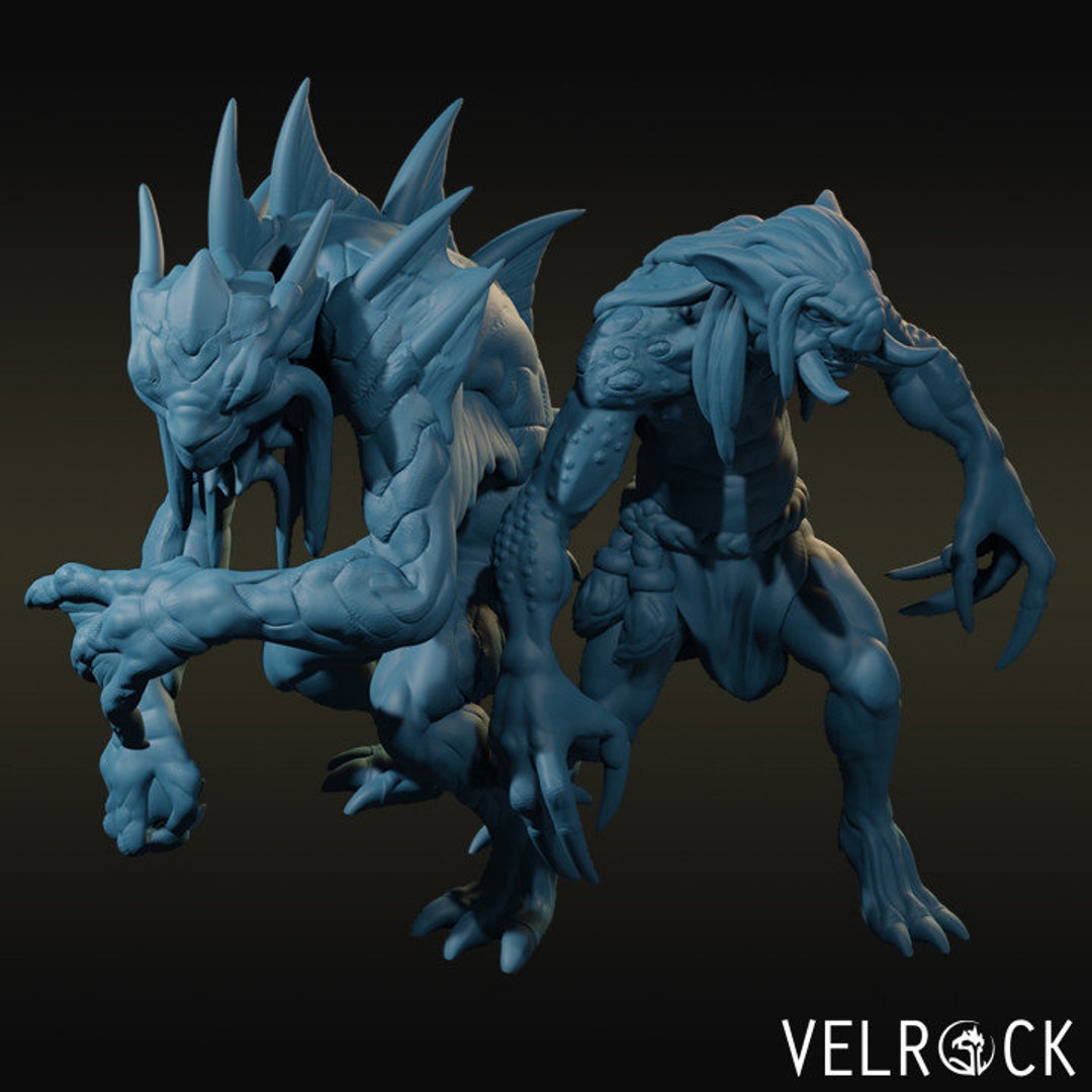 Troll (2 Variants) - Velrock - Etsy
