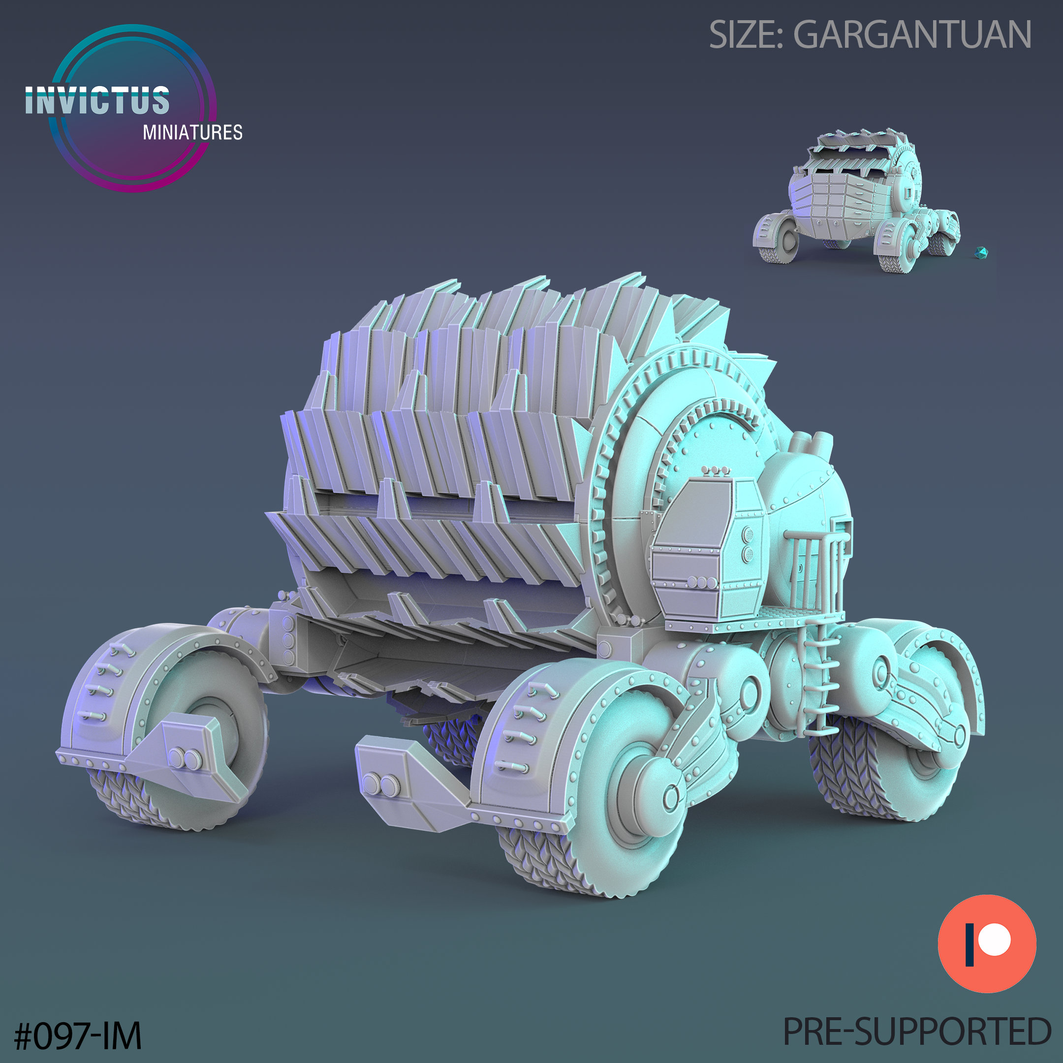 Red Planet Harvester (2 Variants Available) - Invictus Miniatures - Etsy