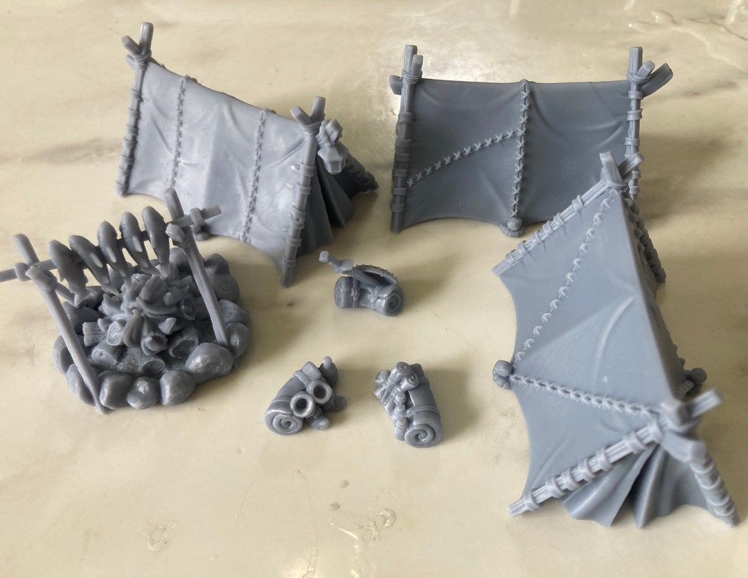 Adventuring Camp Terrain Set - Artisan Guild - Etsy