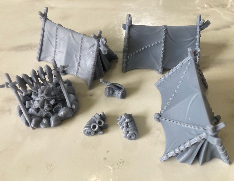 Adventuring Camp Terrain Set - Artisan Guild - Etsy