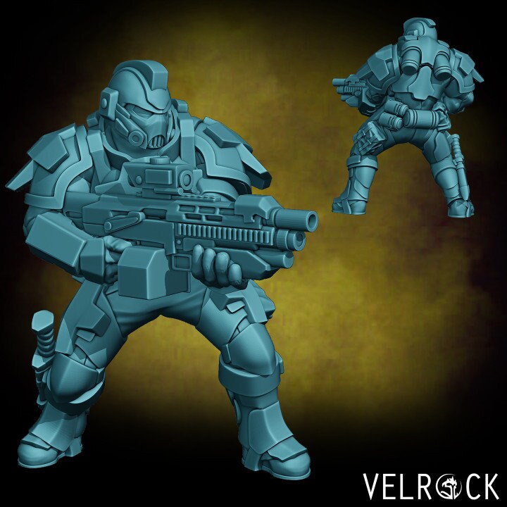 Tempest Guard Knight - Male (5 Variants Available) - Velrock - Etsy
