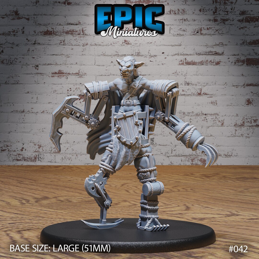 Goblin Mech Suits (3 Variants Available) - Epic Miniatures - Etsy