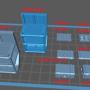 Container Armory Kit - Scenery Kit - Print Minis - Etsy