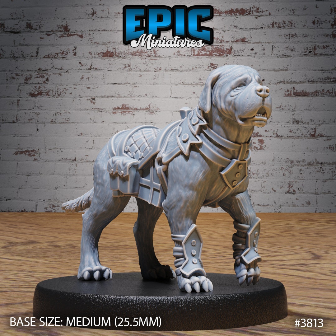 Raid Dog 3 Variants Available Epic Miniatures - Etsy