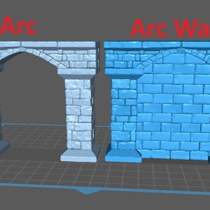 Modular Arcs and Walls, Terrain Kit - Artisan Guild - Etsy
