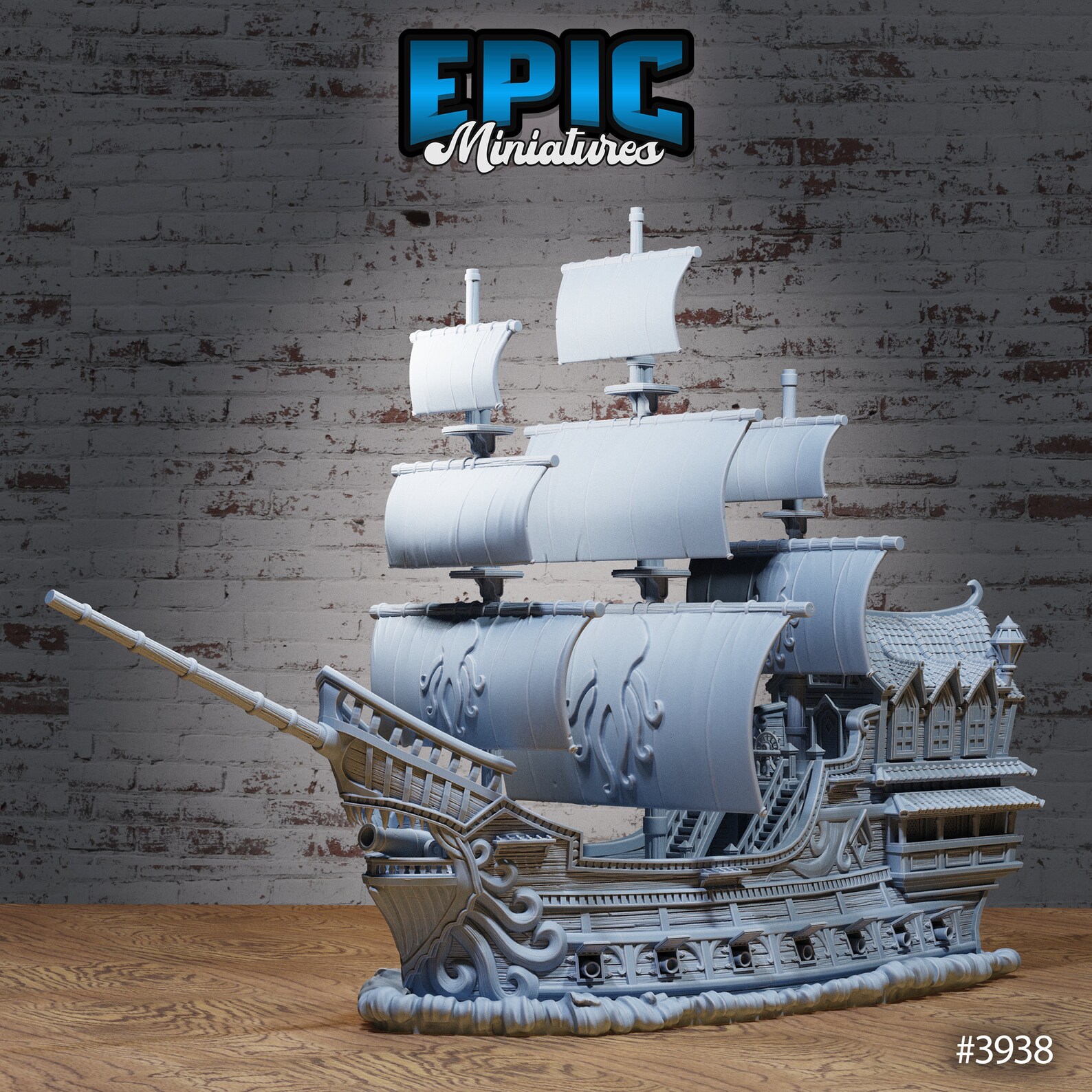 Dark Ship Calypso (2 Variants Available) - Epic Miniatures - Etsy