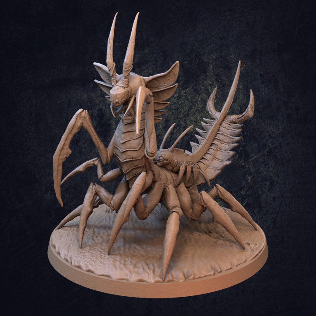 Hakanchu, Centipede Kaiju - Dragon Trapper's Lodge - Etsy