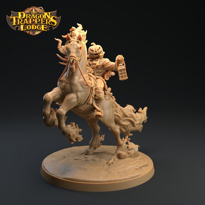 Headless Horseman Riding Nightmare 3 Variants Available - Etsy