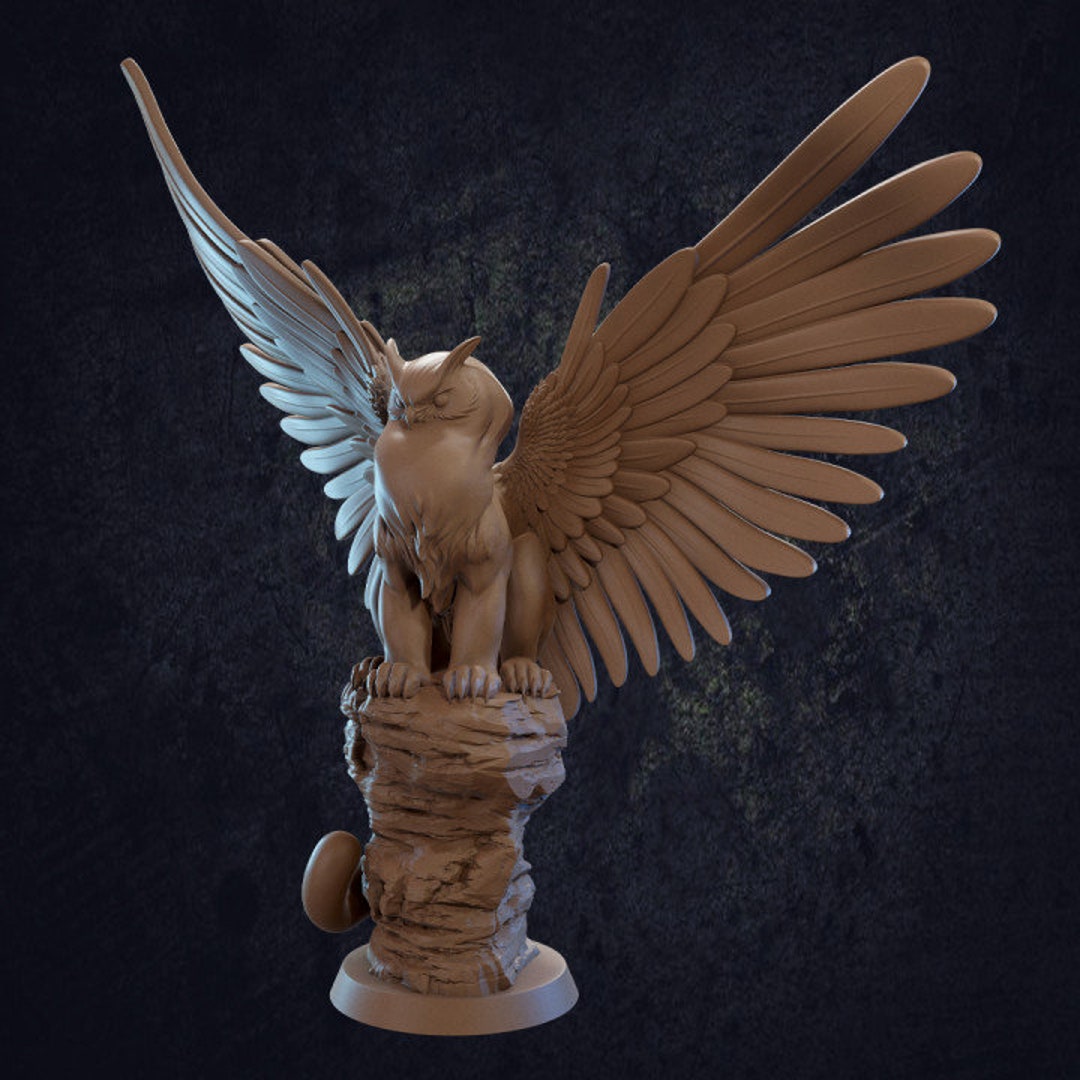 Owl Griffon - Dragon Trapper's Lodge - Etsy