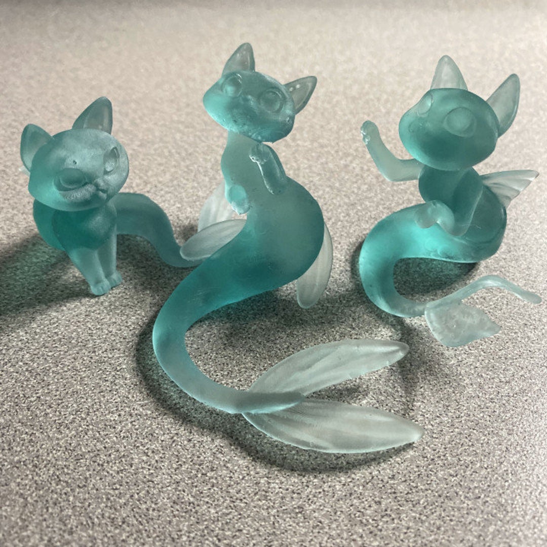 Mer-cats Purrmaids Set 1 3 Variants Available Kawna - Etsy