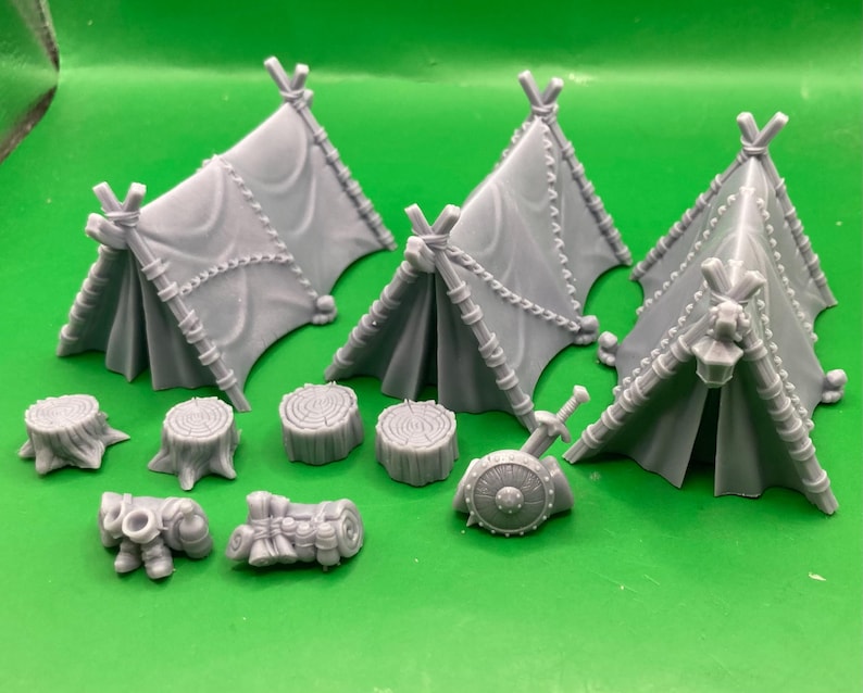 Adventuring Camp Terrain Set - Artisan Guild - Etsy