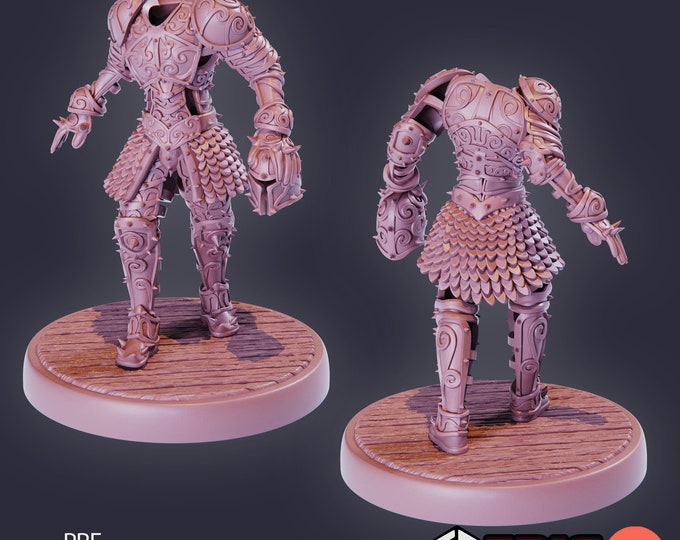 Animated Armor Miniatures - Etsy