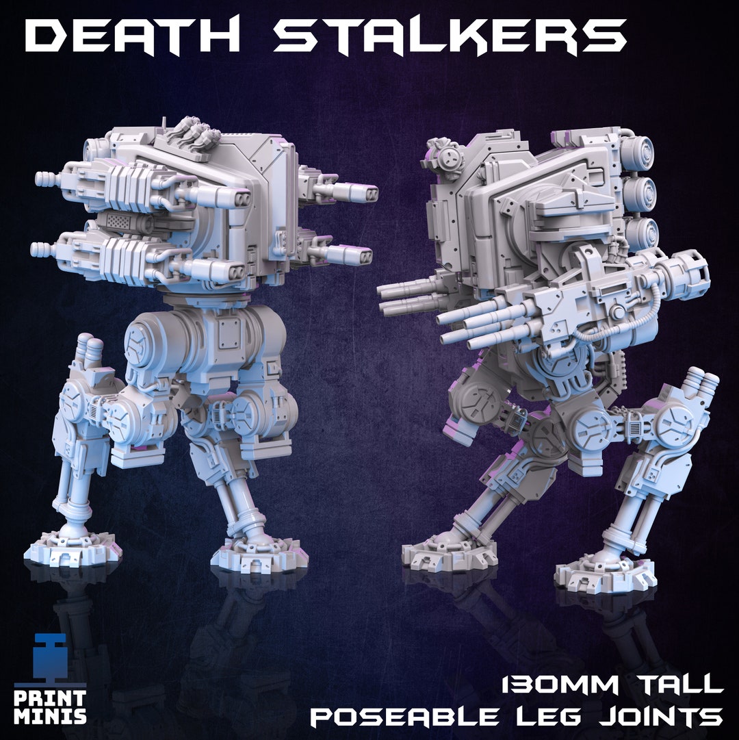 Death Stalker (2 Variants Available) - Print Minis - Etsy