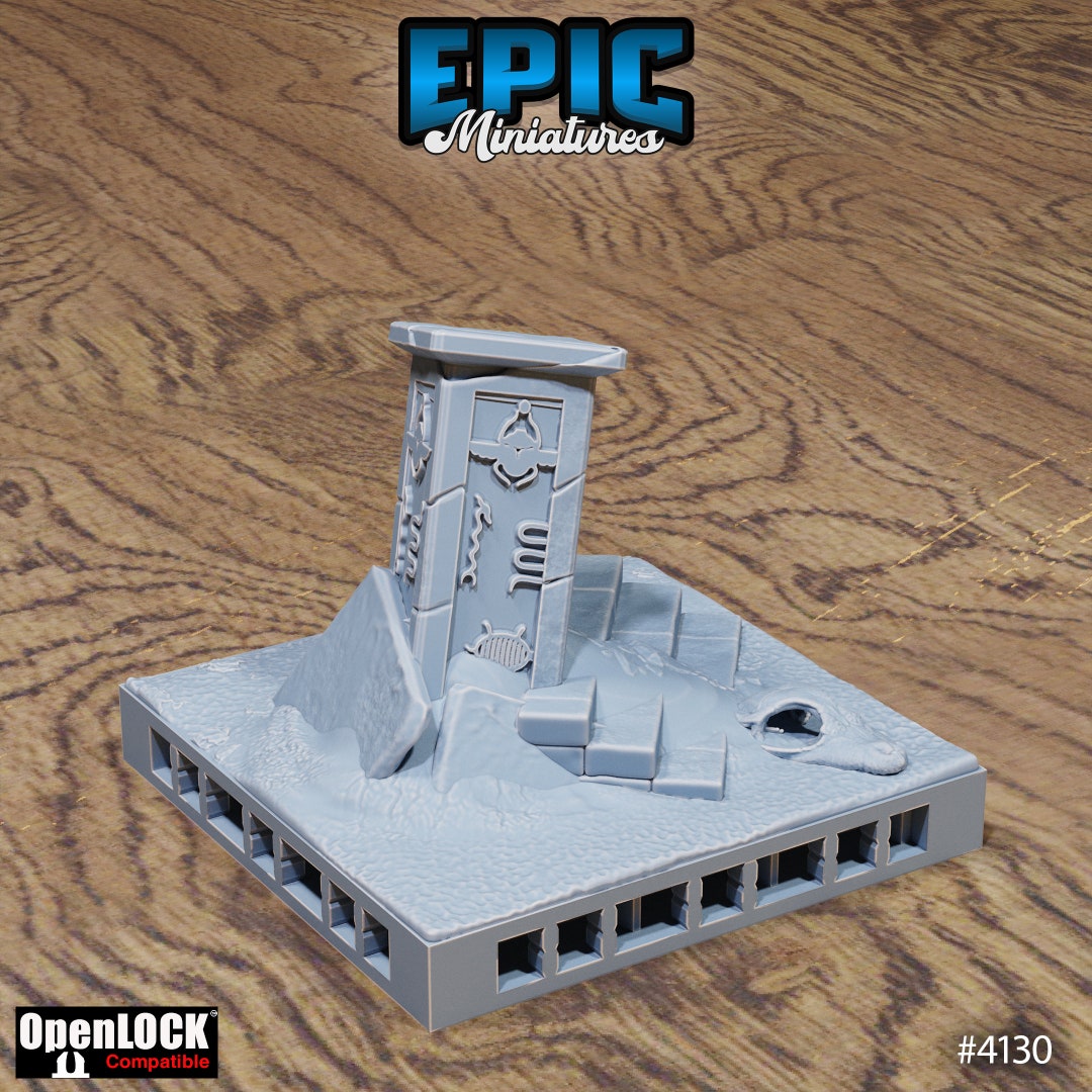 Bone Dry Desert Tiles, Floor Set 3 (openlock) - Epic Miniatures - Etsy