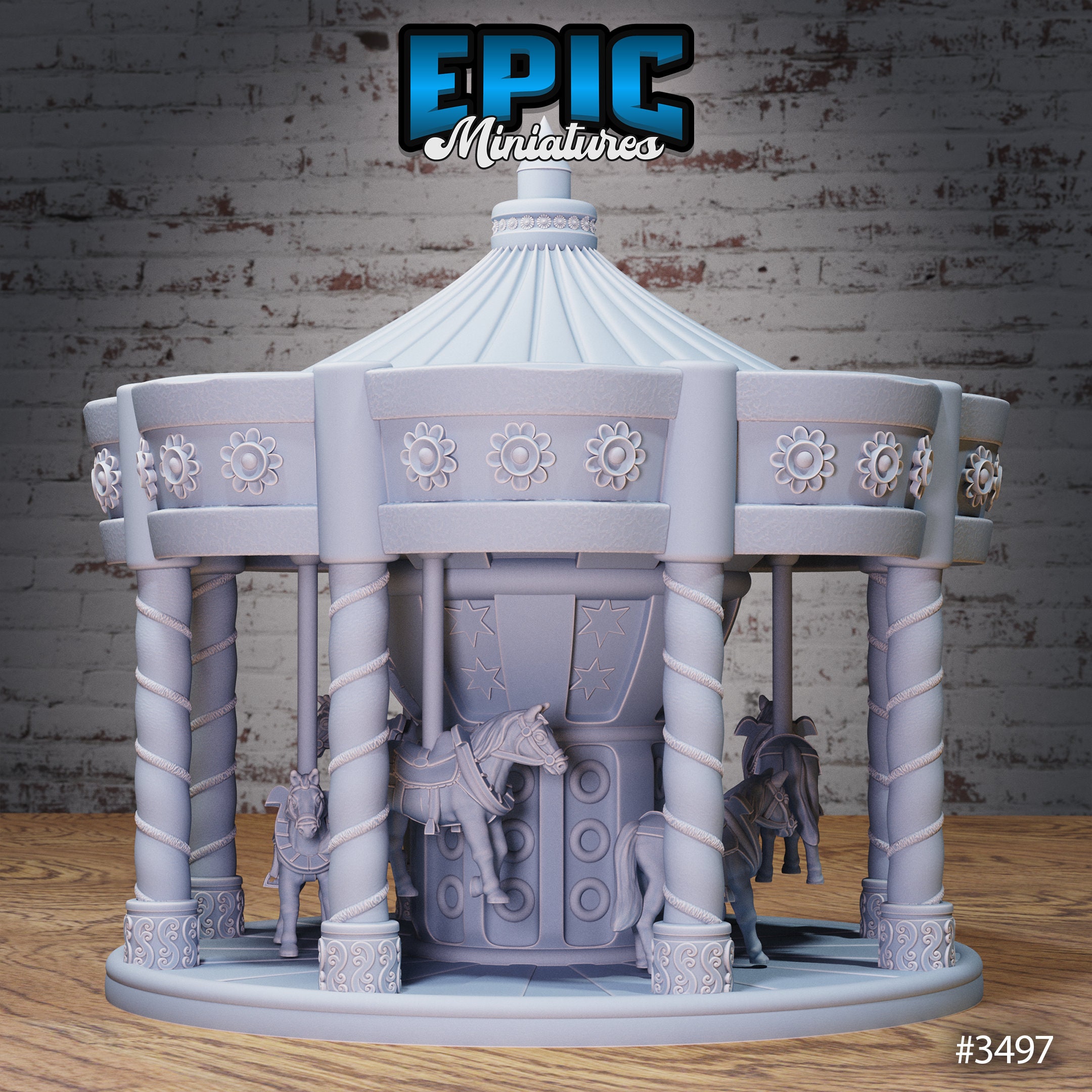 Carnival Rides, Terrain Set - Epic Miniatures - Etsy