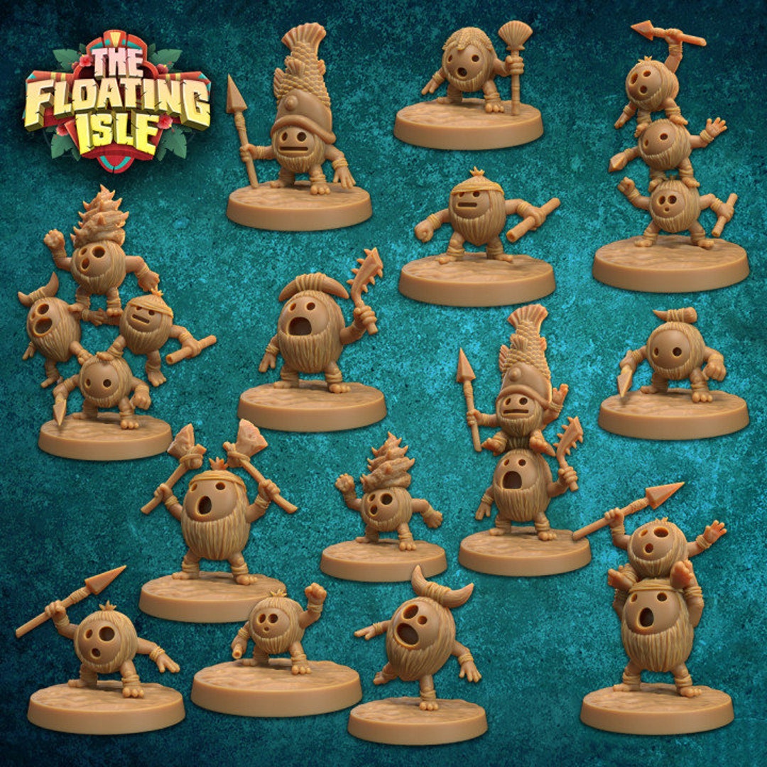 Kakamora, Coconut Spirits (14 Variants Available) - Dragon Trapper's ...