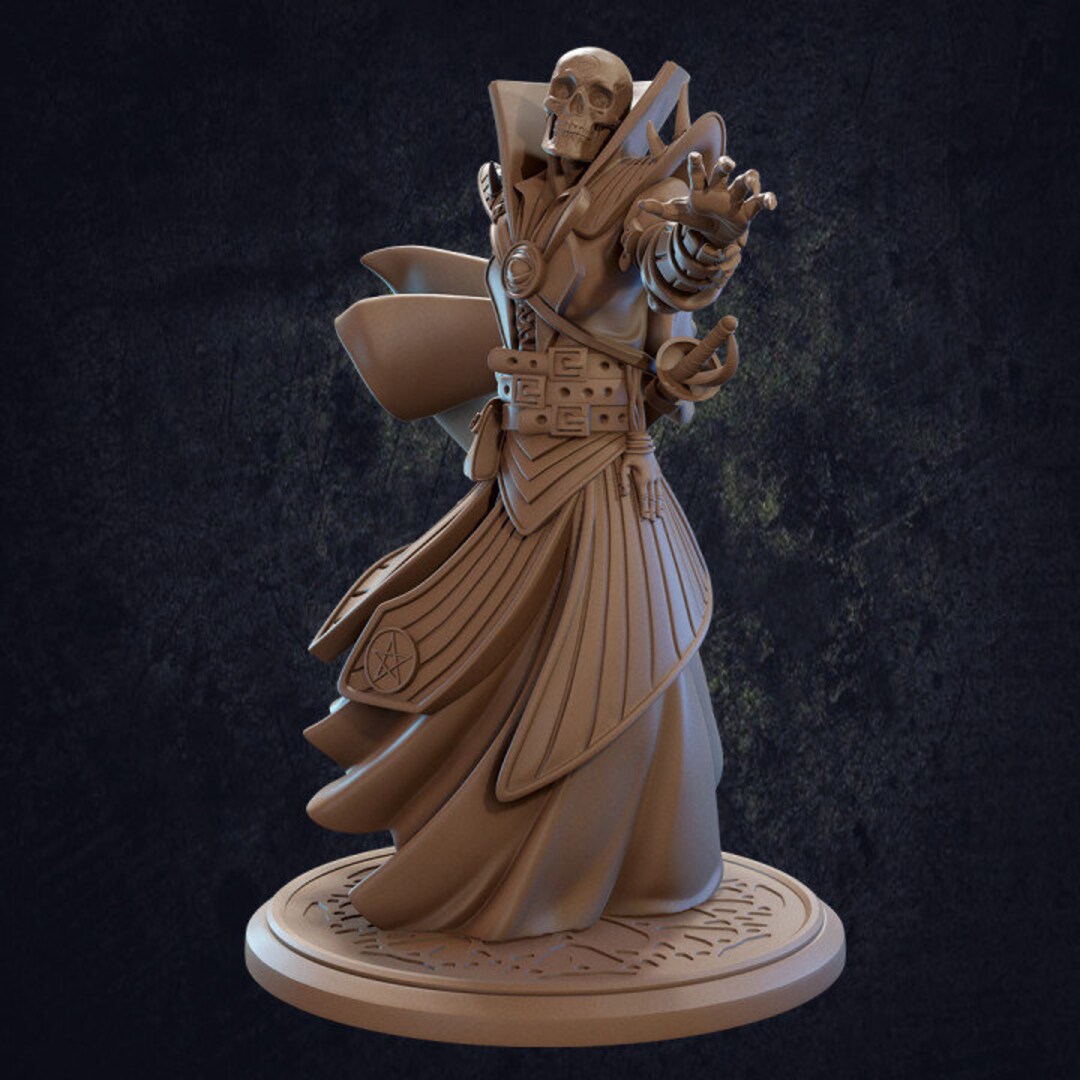 Azaezal, Skeleton Warlock Dragon Trapper's Lodge - Etsy