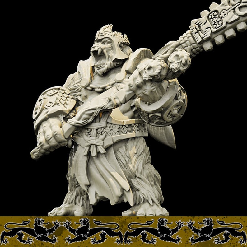 Banzai (gorilla King - 3 Poses Available) - Brayan Nafarrate - Etsy