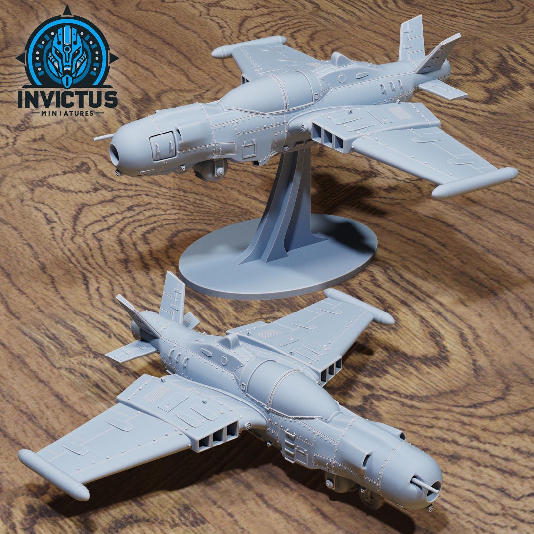 Recon Spy Jet (2 Variants Available) - Invictus Miniatures - Etsy