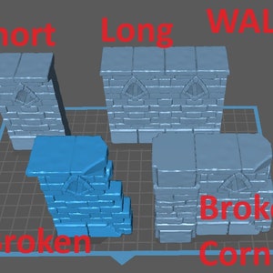 Modular Arcs and Walls, Terrain Kit - Artisan Guild - Etsy