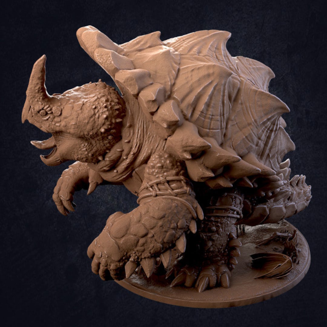 Giant Snapping Turtle - Dragon Trapper's Lodge - Etsy