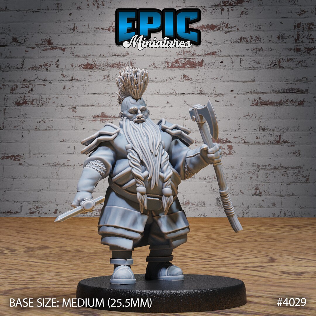 Villagers, Set 6 (4 Variants Available) - Epic Miniatures - Etsy