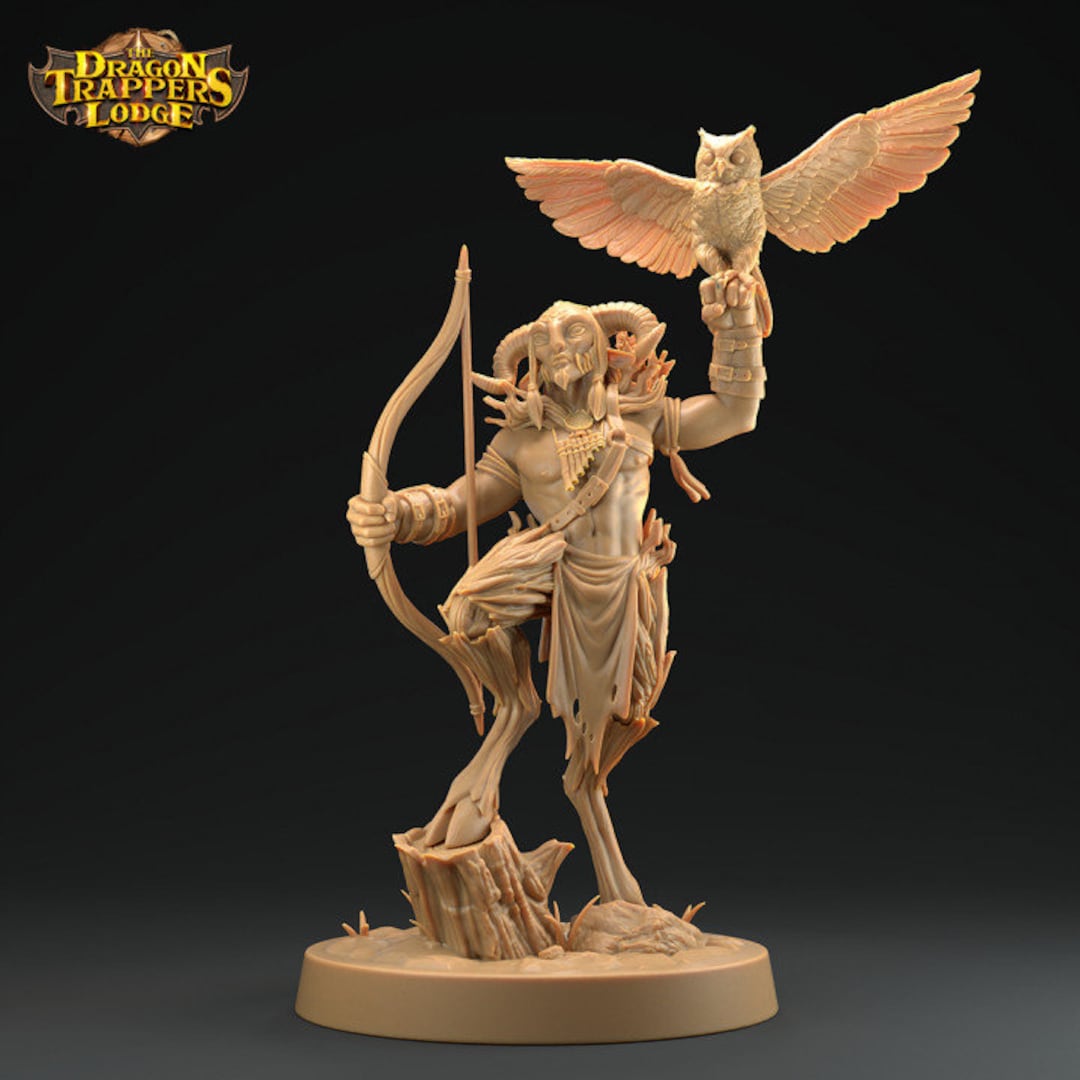 Sarn, Faun Trapper (3 Variants Available) - Dragon Trapper's Lodge - Etsy