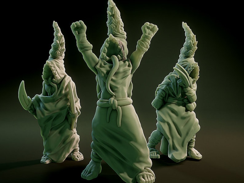 Nyarlathotep Cultist 3 Poses Available Brayan Nafarrate - Etsy Canada