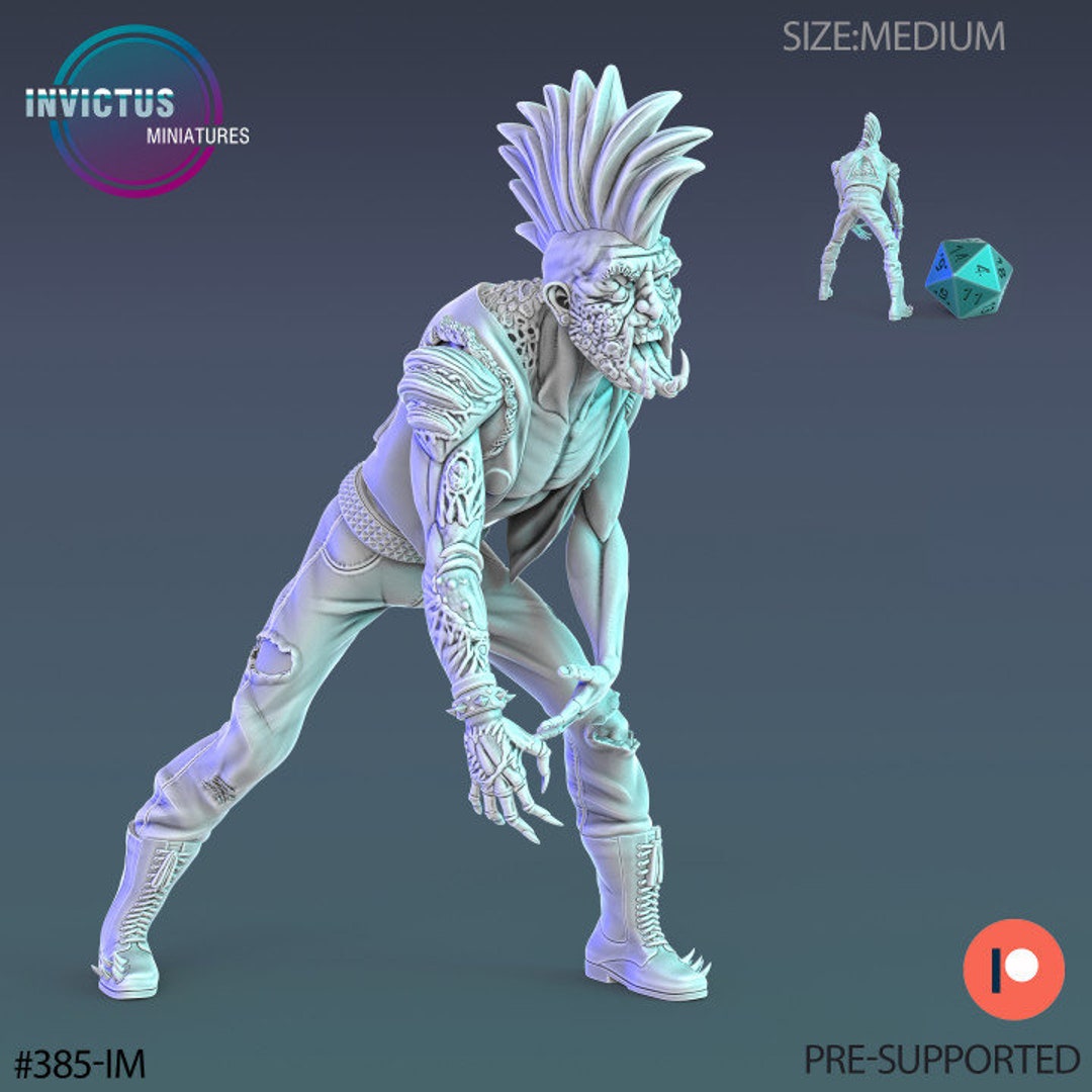 Bug Punk 3 Variants Available Invictus Miniatures - Etsy