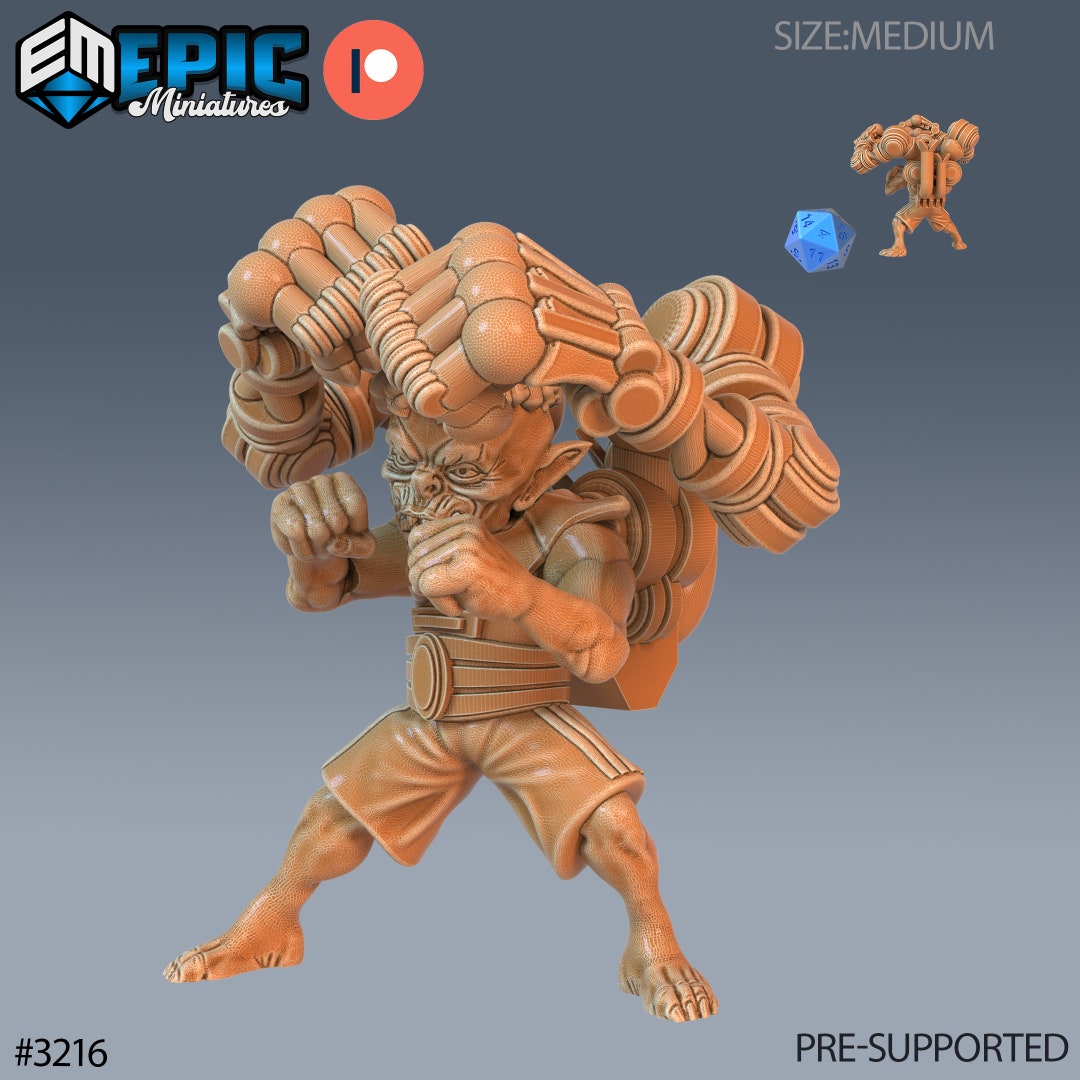 Steam Goblins, Set 1 (4 Variants Available) - Epic Miniatures - Etsy