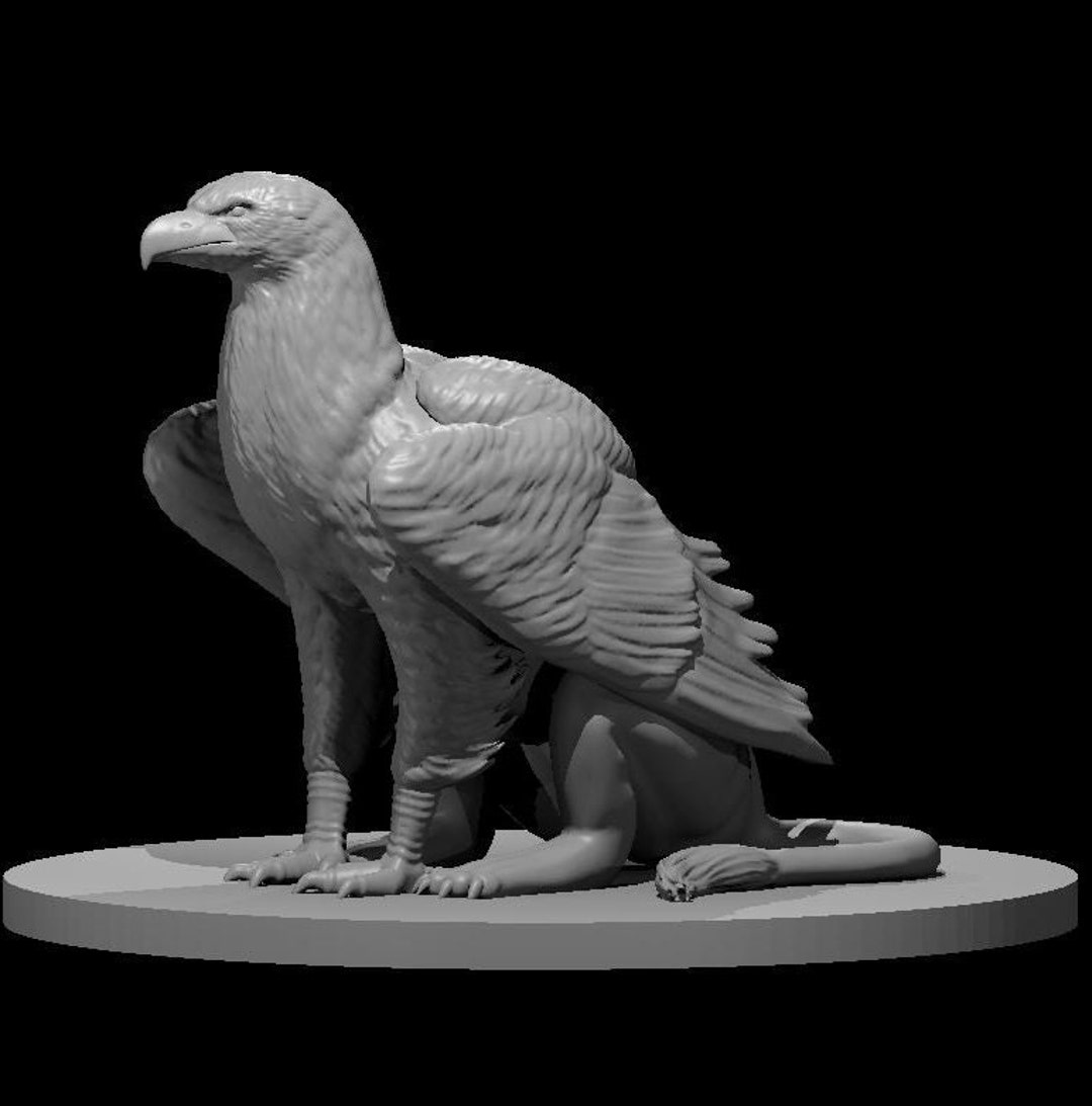 Sitting Griffin (2 Variants Available) - MZ4250 - Etsy