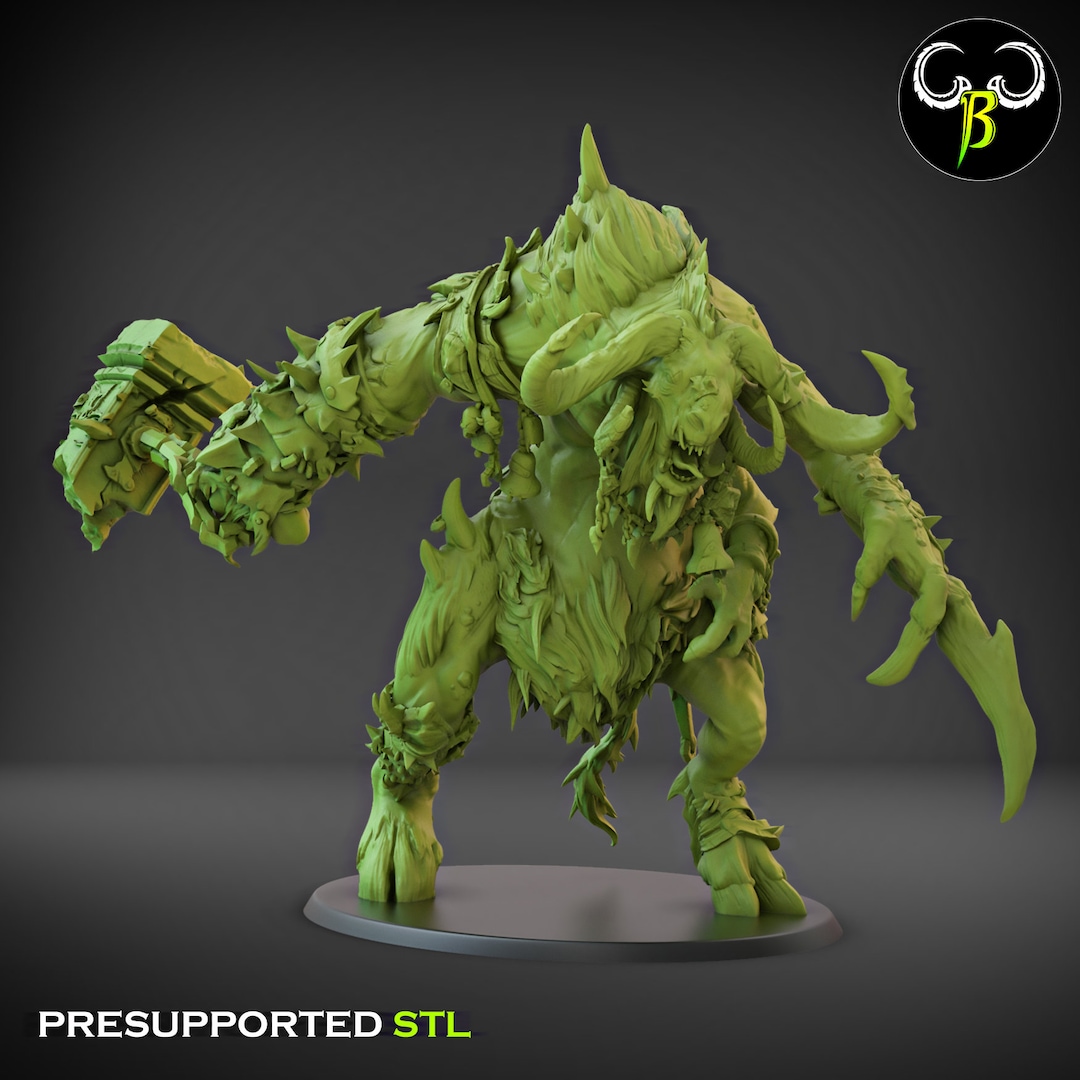 Herd Behemoth (2 Variants Available) - Clay Beast Creations - Etsy