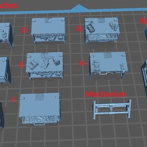 Weaponsmith Shop, Modular Terrain Kit - Print Minis - Etsy