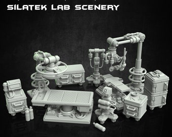 Alchemy Lab Equipment RPG Terrain 32-54mm Terrain - Etsy