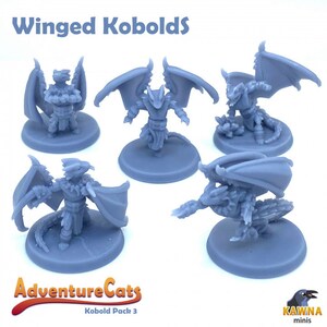 Flying Kobold 5 Variants Available Kawna Minis - Etsy