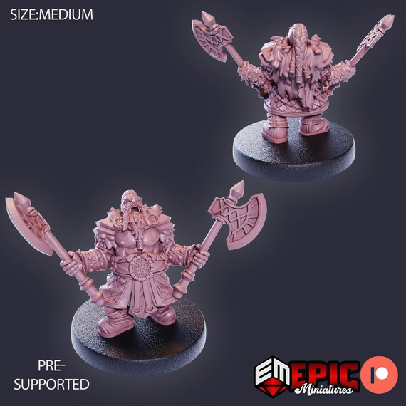 Dwarf Army Set 1 4 Variants Available Epic Miniatures - Etsy