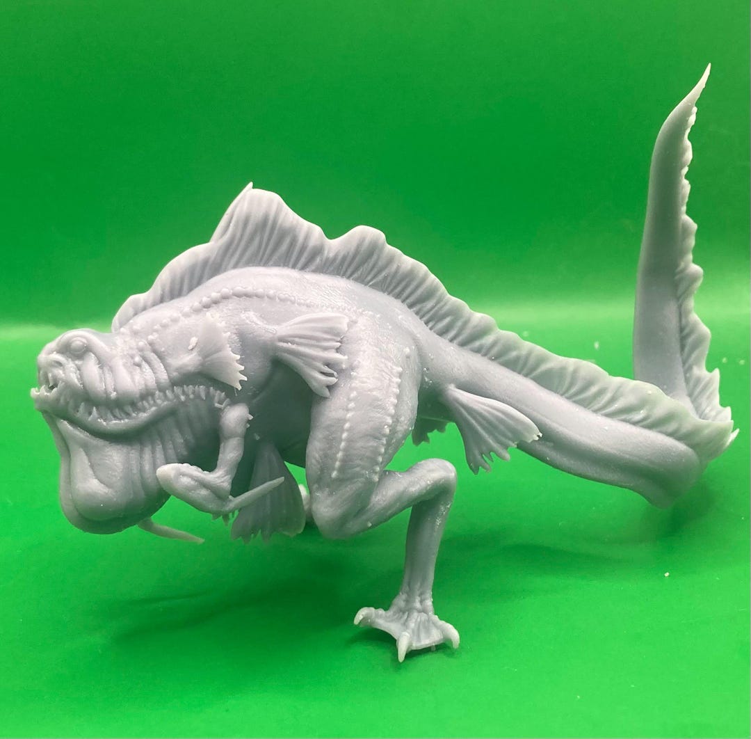Deep Sea Lizard (3 Variants Available) - Epic Miniatures - Etsy
