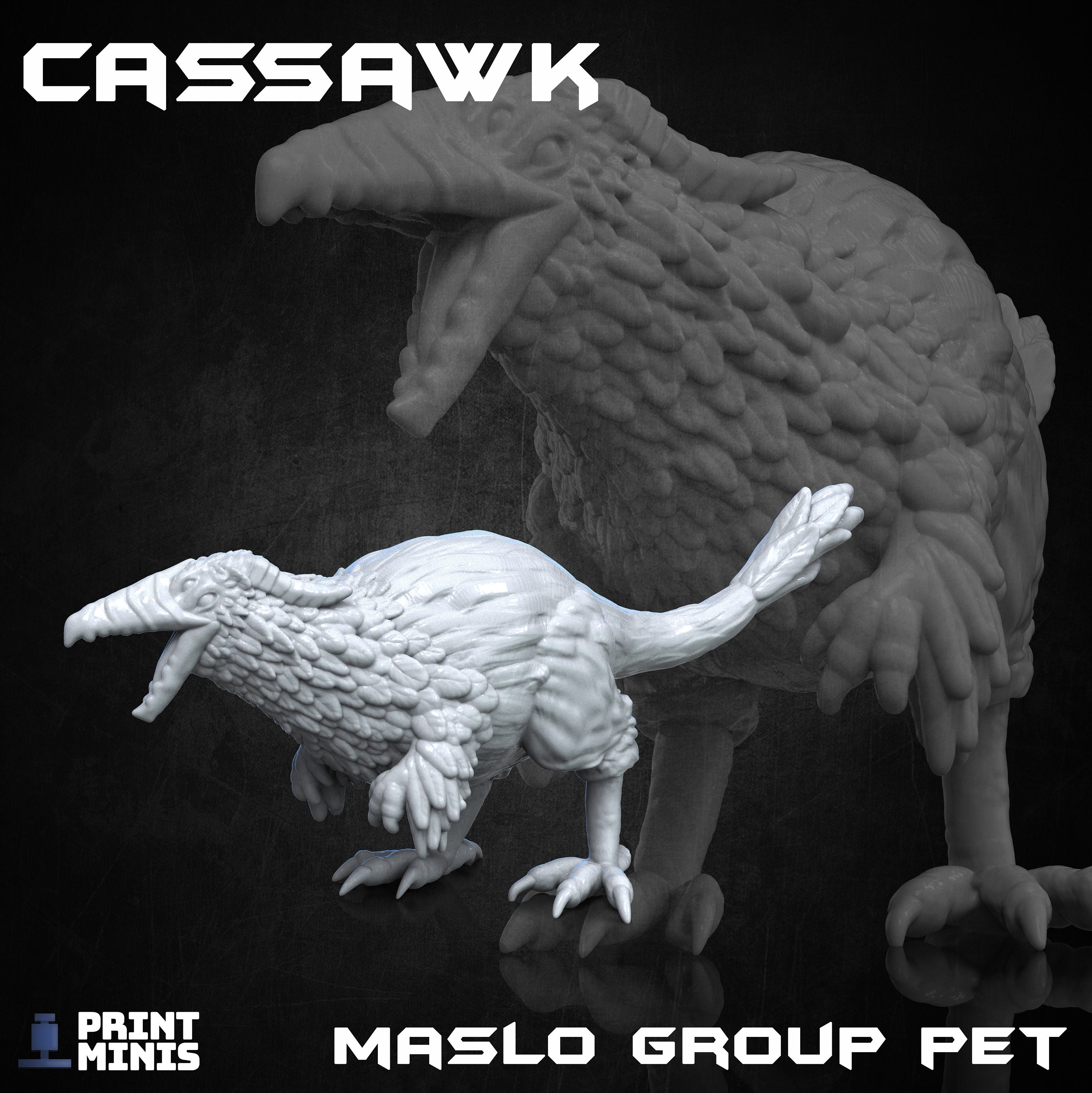 Hacker and Bird 4 Variants Available Print Minis - Etsy