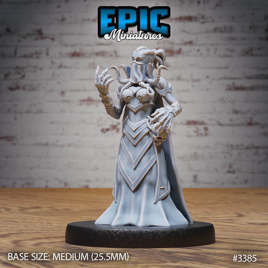 Mind Eater Female 3 Variants Available Epic Miniatures - Etsy